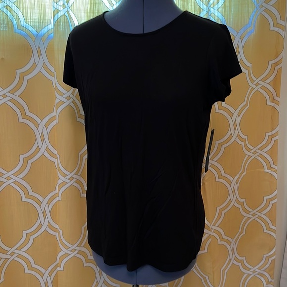 Tahari | Tops | Nwt Tahari Modal Black Shirt | Poshmark